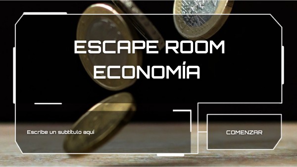 ESCAPE ROOM ECONOMIA