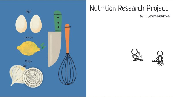 Nutrition Research Project- Jordan Nishikawa | Genially