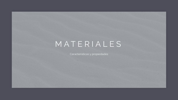Materiales diseño | Genially