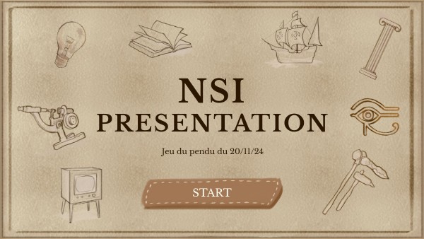 Présentation NSI