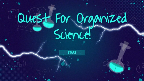 Quest For Organized Science! Escape Room