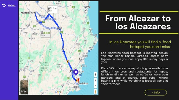 Regional spotlight interactive map