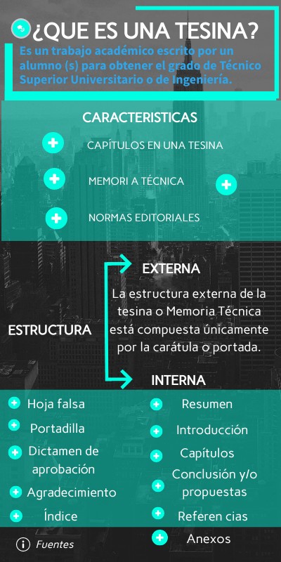 INFOGRAFIA ¿QUÉ ES UNA TESINA? | Genially