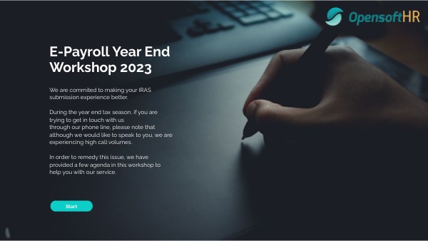 Year End Workshop