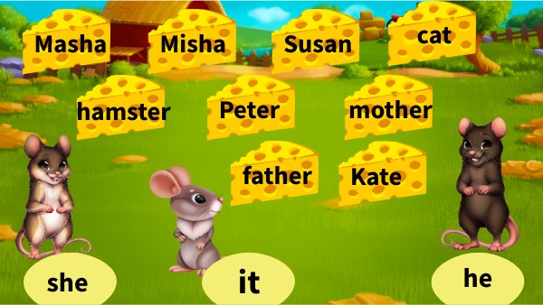 Personal pronouns YL | Genially