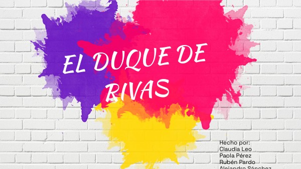 Duque de Rivas | Genially