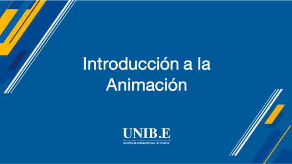Introducción A La Animación