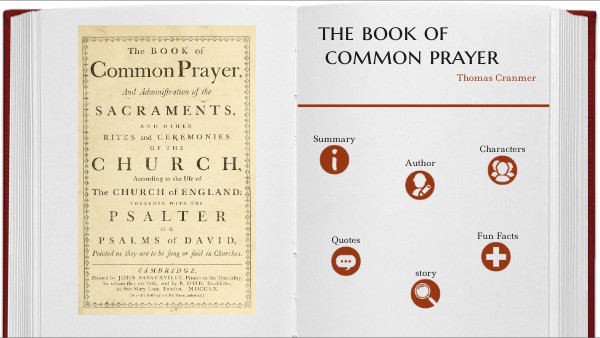 the book of common prayer