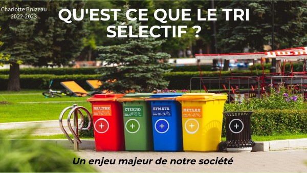 tri sélectif | Genially