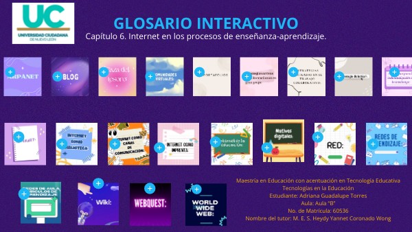 Glosario Interactivo_ capitulo 6_ AGT_ 60536 | Genially