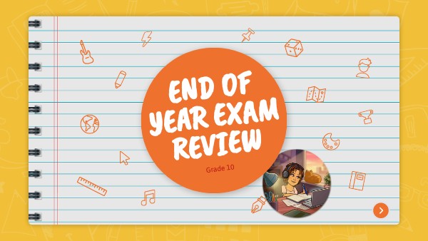 END OF YEAR STUDY GUIDE