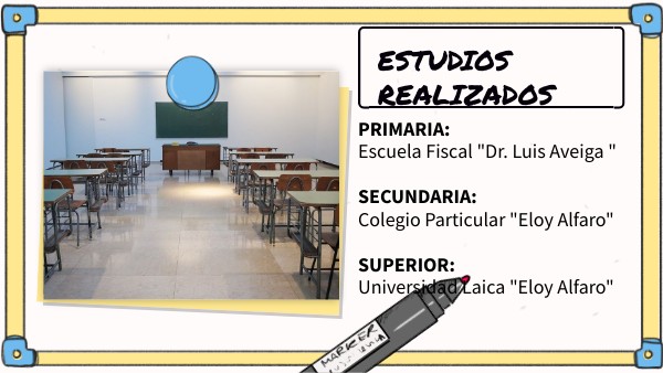 ESTUDIOS REALIZADOS