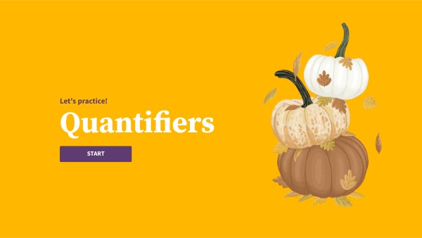 Quantifiers | Genially