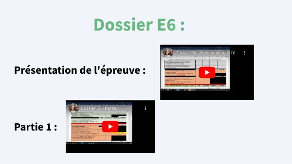 Dossier E6