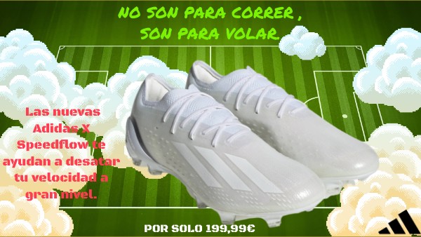ANUNCIO PUBLICITARIO ADIDAS X