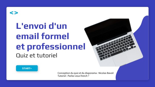 L'envoi d'un email formel et professionnel | Genially