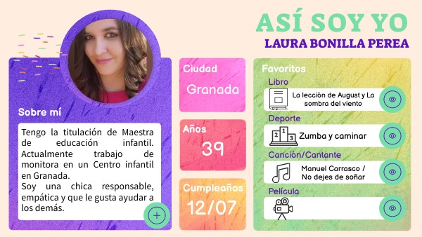TARJETA ASÍ SOY YO | Genially