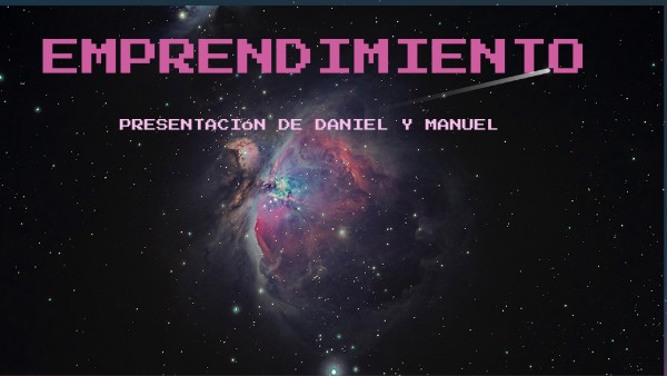 PRESENTACIÓN ESPACIO INFINITO | Genially