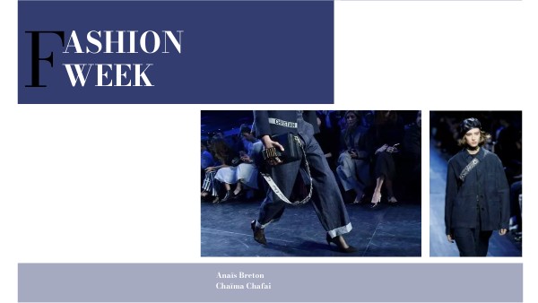 Fashion Week | Genially