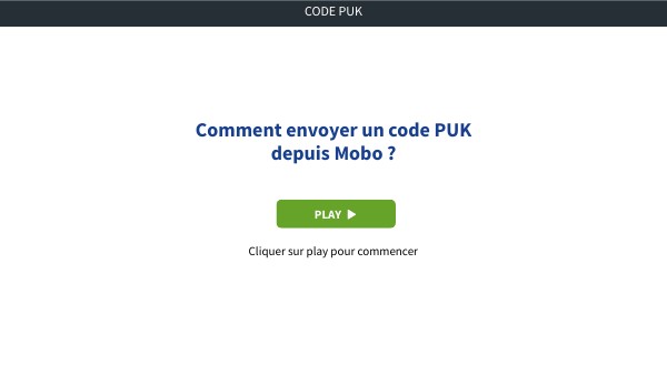 MAJ V3 Code PUK