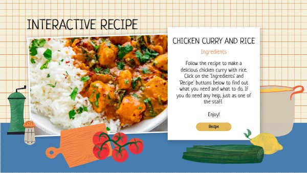 INTERACTIVE RECIPE | Genially