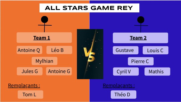All stars game Rey