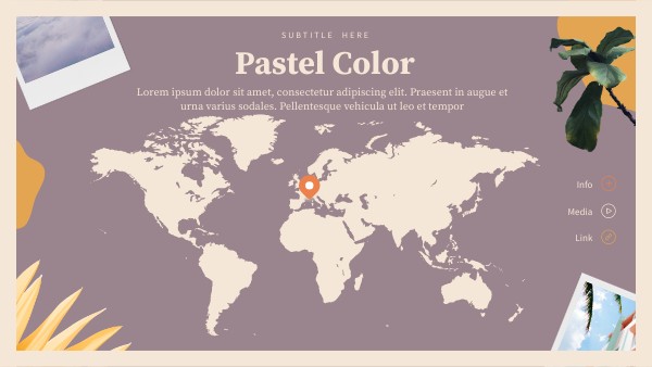 PASTEL COLOR MAP
