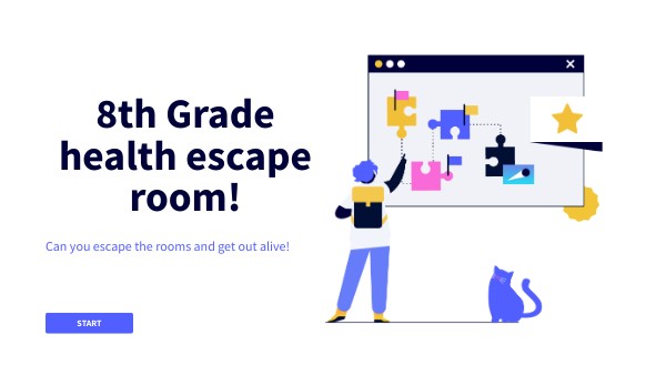 8th Grade health escape room!