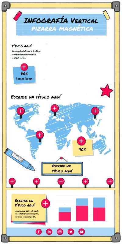 INFO VERTICAL PIZARRA MAGNÉTICA
