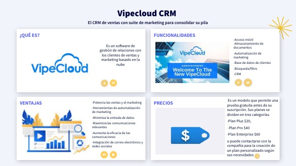 Vipecloud CRM