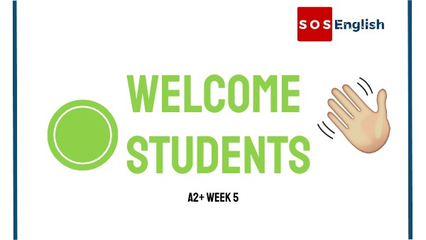 Speaking week -1 | Genially