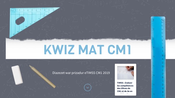 Kwiz Mat CM1 | Genially