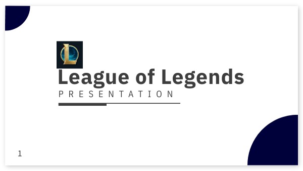 Diaporama League of Legends BMCN B | Genially