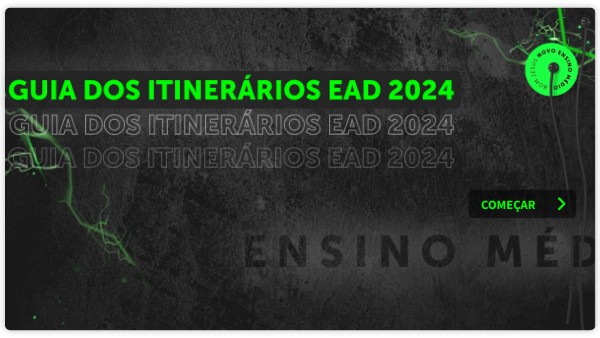 Itinerários EAD - Guia do Aluno 2024