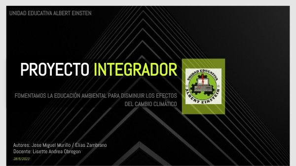 PROYECTO INTEGRADOR | Genially