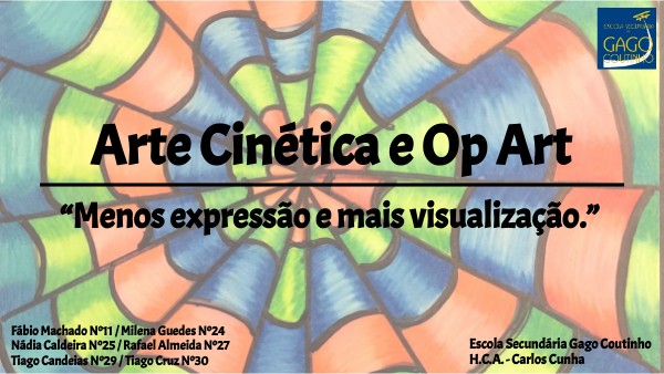 Arte Cinética e Op Art | Genially