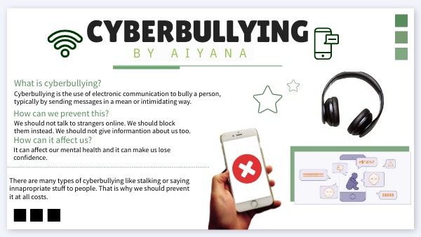 CYBERBULLYING POSTER