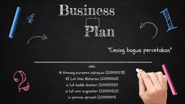 CHALK & BLACKBOARD PRESENTATION