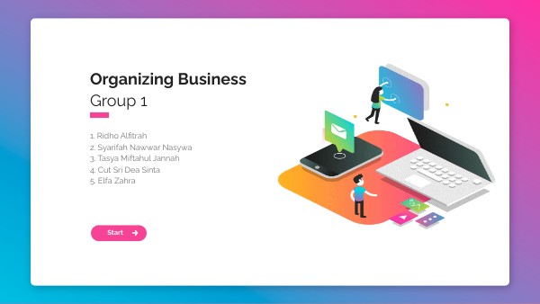 ORGANIZING BUSINESS