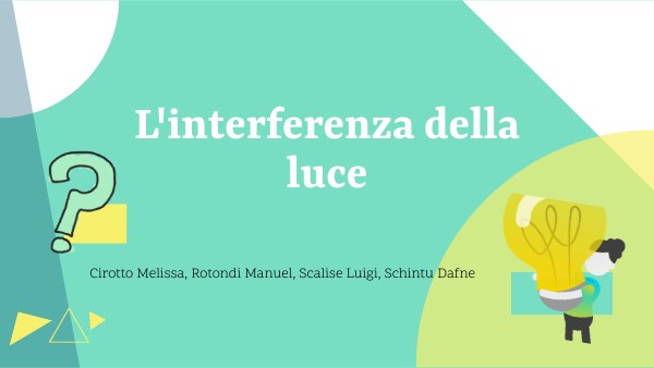 Interferenza della luce | Genially