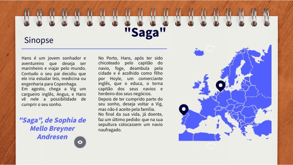 "Saga", de Sophia de Mello Breyner Andresen