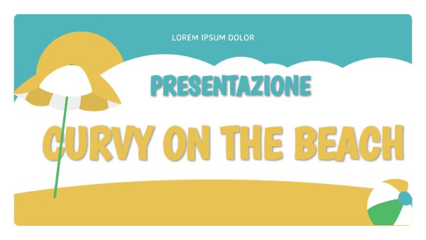 CURVY ON THE BEACH | Genially