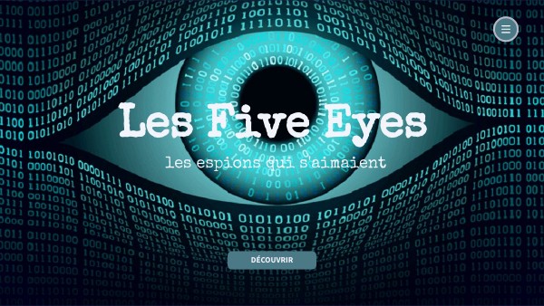 Le cyber espace : les Five Eyes