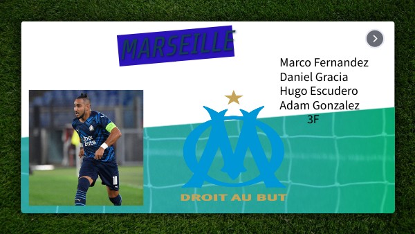 EQUIPE MARSEILLE | Genially