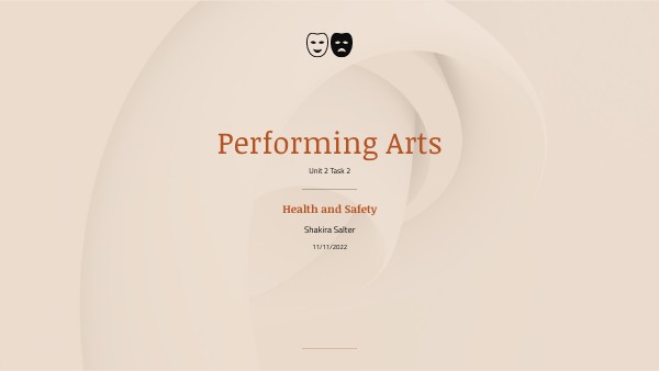 Performing Arts