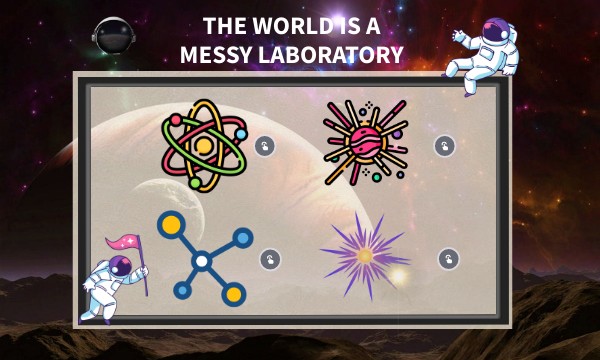 The World is a Messy Laboratory