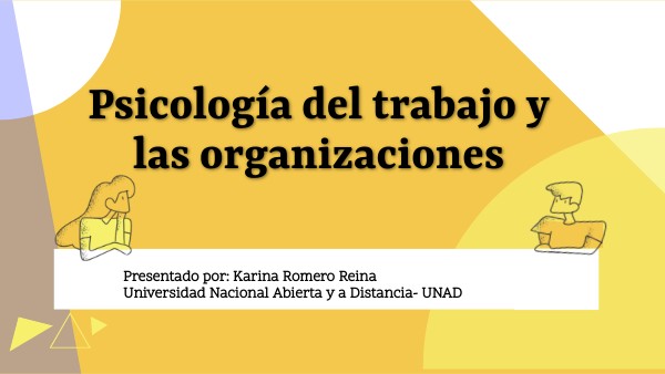 Psicologia del trabajo y las organizaciones | Genially