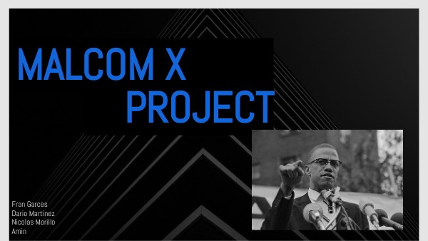 MALCOM X PROYECT