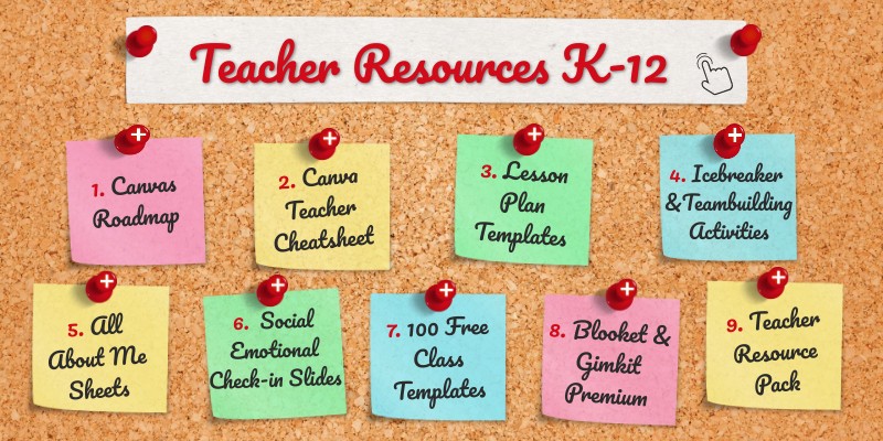 Teacher Choice Board - Resources K12