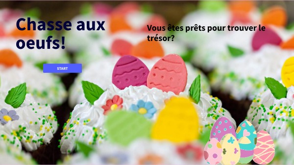 Chasse aux oeufs atelier